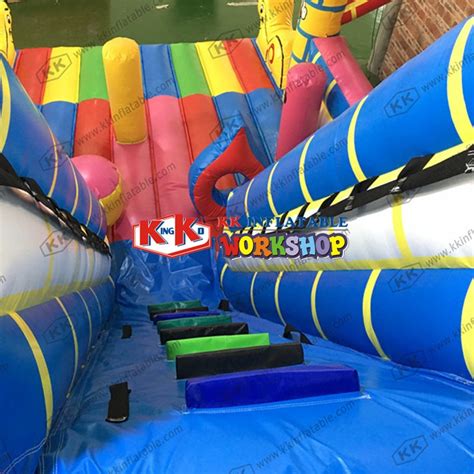 Pro Products Naughty Inflatable Jumping Trampoline Slide Castle Combo