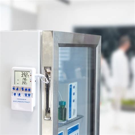 Memory Loc Refrigerator Freezer Datalogging Traceable Thermometer