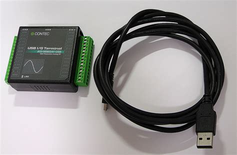 contec ai 1608ay usb アナログ入力＆デジタル入出力 usb i oユニット コンテック 送料無料 の落札情報詳細