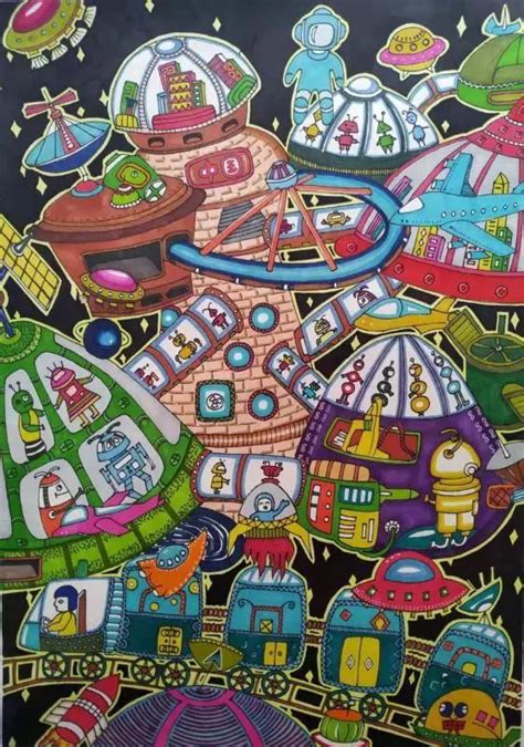 美术作业奇思妙想图片奇思妙想图片奇思妙想的画简笔画大山谷图库
