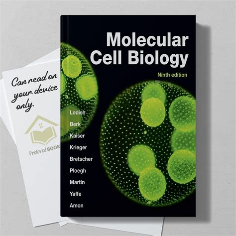 Molecular Cell Biology 9th International Edition 978 1319365486 Pre Loved Book Molecular Cell Biology 9th International Edition 978 1319365486 Pre Loved Book