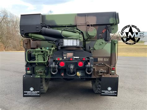 1991 M985 Oshkosh Hemtt 8x8 Truck With Material Handling Crane