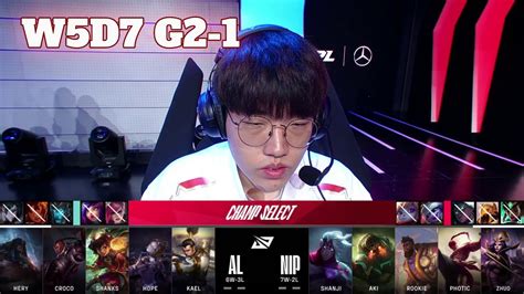 Al Vs Nip Game 1 Week 5 Day 7 Lpl Spring 2024 Anyones Legend Vs