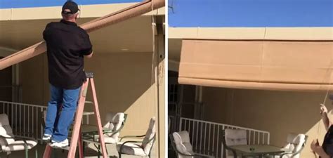 How To Hang A Blind On A Sloping Patio Cover 10 Easy Steps
