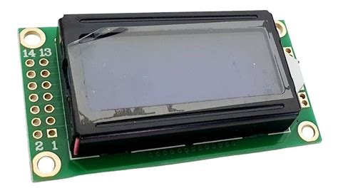 Display Lcd 8x2 Backlight Azul 0802a Smartcomp Seu Fornecedor