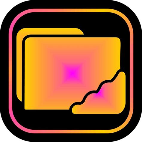 Broken Folder Icon Design Vector Art At Vecteezy