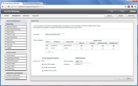 Citrix Access Gateway Configure Failover Xenappblog