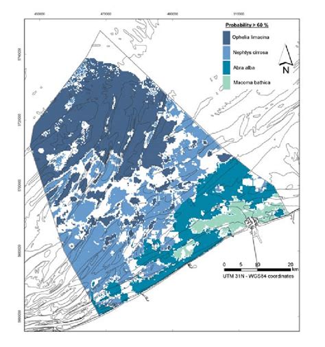 classification of the habitat suitability maps this map illustrates