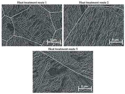 Final Microstructure Martensitic Morphology After The Corresponding Download Scientific Diagram