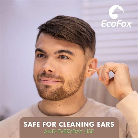 Ecofox Bamboo Cotton Swabs