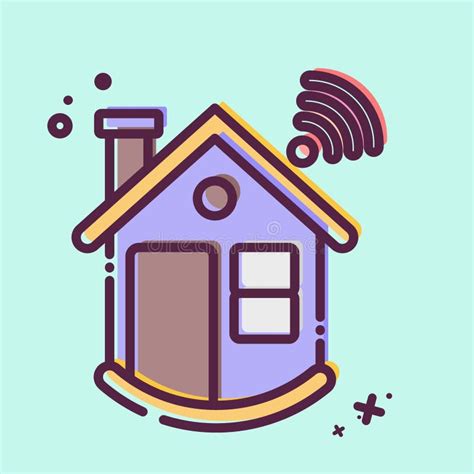 Icon Smart Building Related To Icon Building Symbol Mbe Style Simple
