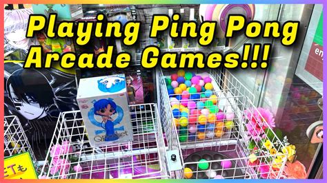 The Best Japanese Arcade Ping Pong Game Youtube