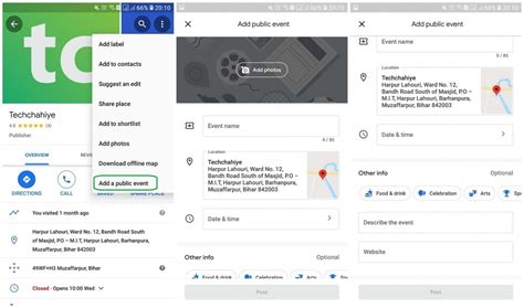 How To Add Public Events On Google Maps For Android