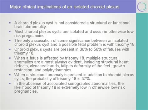SMFM Clinical Practice Guidelines Isolated Fetal Choroid Plexus