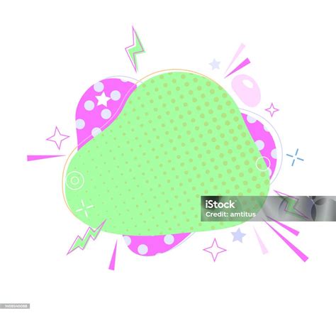 Retro Blob Stock Illustration Download Image Now Abstract