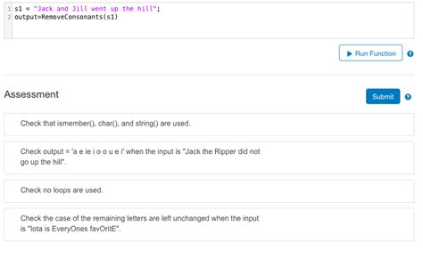 Solved Write A Function Called RemoveConsonants Which Chegg