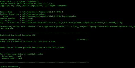 step by step apply 12c grid and db april 2018 psu to oracle 12cr1 2