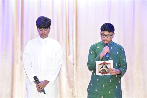Class Ix C Carmel School Kuwait Conducted Class Assembly