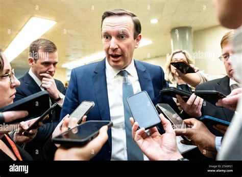 Washington United States 29th Nov 2023 Us Senator Chris Murphy D