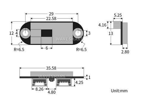 TOF Laser Range Sensor UART CAN Bus Cascading Support Ranging Up