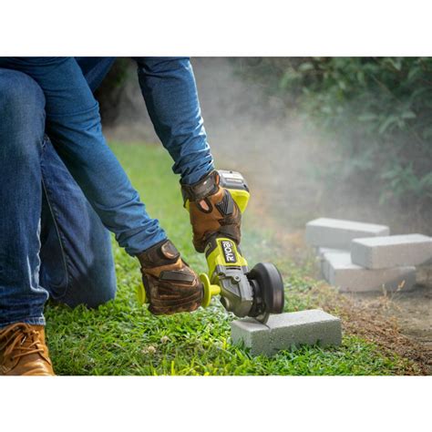 Esmeriladora Angular Hp Ryobi 4 1 2 De 18v The Home Depot México Ventas A Profesionales
