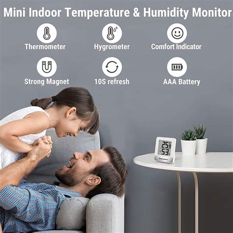 Daugiafunkcis Kambario Termometras Ir Higrometras ThermoPro TP49W 3 3