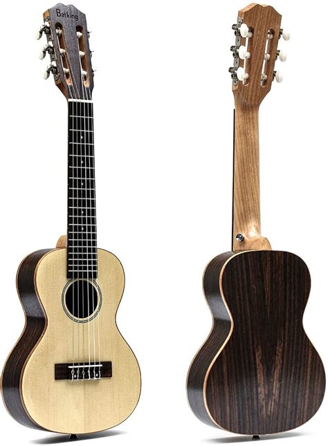 New 28 Guitalele 6 String Ukulele With Mini Travel Guitar Bagglr 01