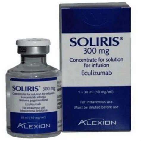 Soliris Eculizumab 300 Mg 30 Ml Injection Vial Alexcion At Rs 3600