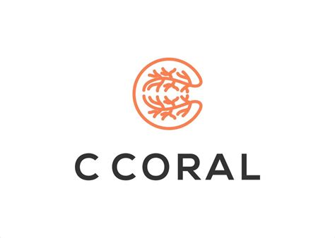 Premium Vector Letter C Coral Logo Design Vector