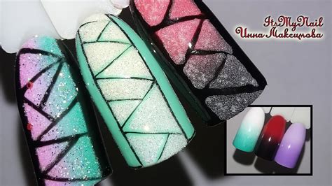 💅Градиент на ногтях💅Мой способ💅Кисть для градиента с АлиЭкспресс💅 ...