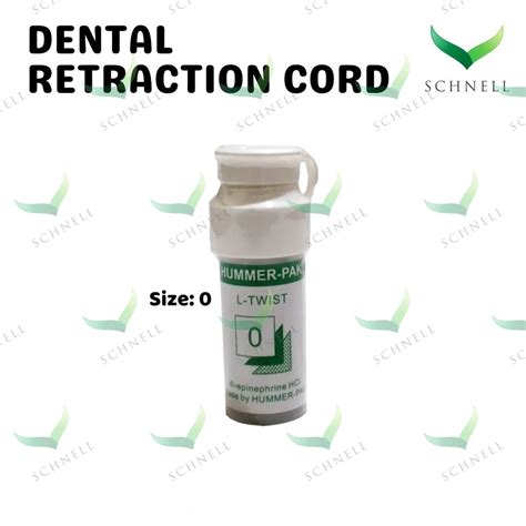 Jual Dental Retraction Cordbenang Retraksi Gingival Shopee Indonesia