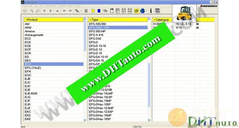 Jungheinrich Forklift JETI ET V EPC Full Automotive Software Repair Manuals