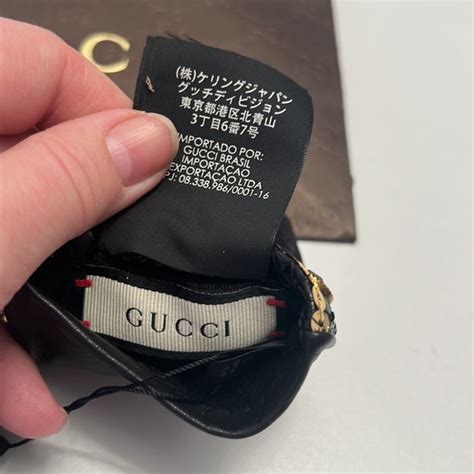 Gucci Accessories Gucci Real Python Leather And Rhinestone 4 Finger