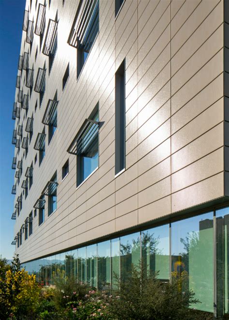 Custom Glazing Protects And Adds Color Changing Effects To Cladding Retrofit