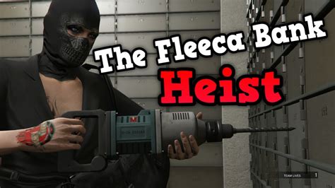 Gta 5 The Fleeca Job Heist Ps4 Youtube