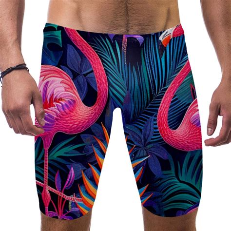 Jammers For Men Mens Jammers For Swimming Modern Tropical Plants
