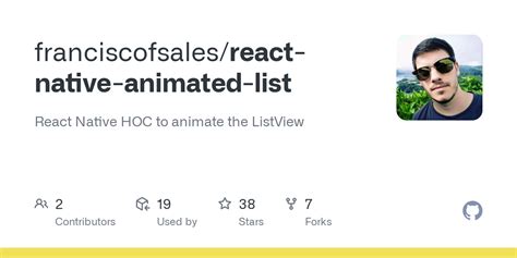 GitHub Franciscofsales React Native Animated List React Native HOC To Animate The ListView