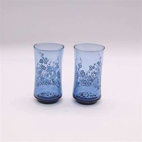 Blue Glassware Etsy