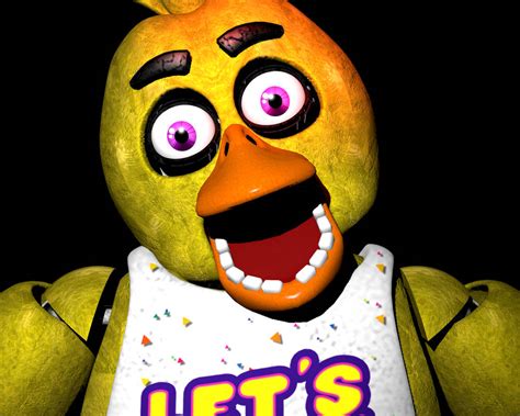 Fnaf 1 Chica Render By Puppetio On Deviantart Fnaf Fnaf 1 Rendering