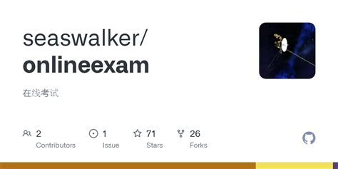 Github Seaswalker Onlineexam