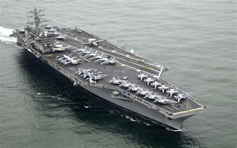 Us Carrier Crosses Suez Canal Into Red Sea The Times Of Israel