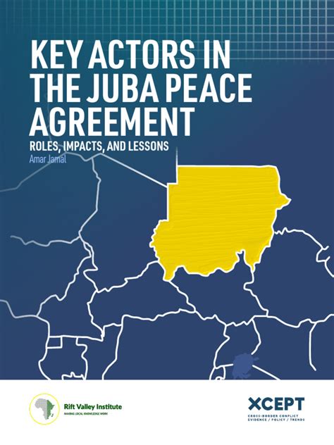 Key Actors In The Juba Peace Agreement Pdf Sudan South Sudan