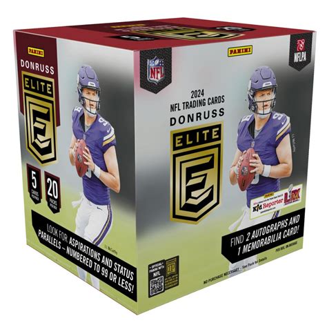 2024 Panini Donruss Elite Football Hobby Box Buy Now At Diamond Cards