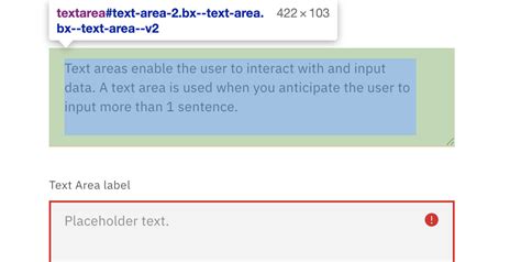 invalid textarea width · issue 3848 · carbon design system carbon · github