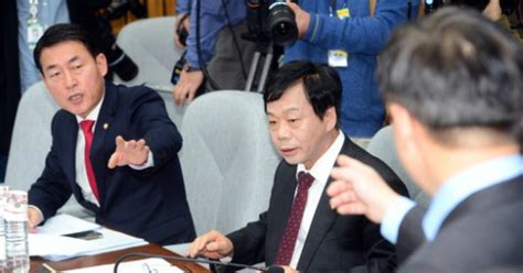위증교사 설전에 난장판된 청문회