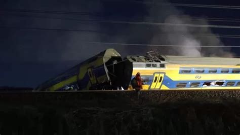 Several ‘seriously Injured As 2 Trains Crash Derail In Netherlands