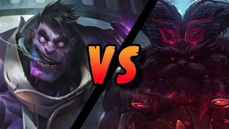 Testing An Aggressive Build Mundo Top Vs Ornn Youtube