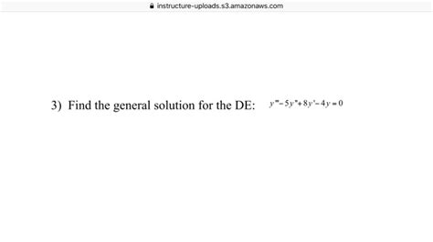 Solved a instructure-uploads.s3.amazonaws.com 3) Find the | Chegg.com