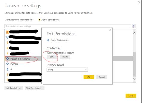 solved expression error the name powerbi dataflows was
