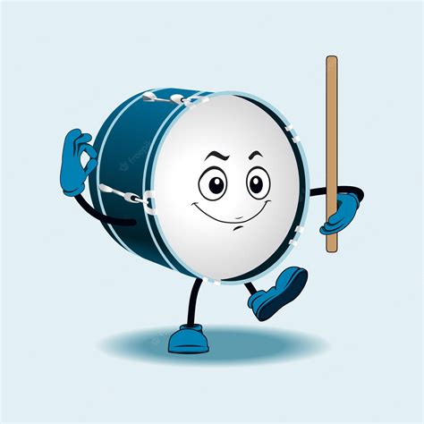 Marching Band Bass Drum Clip Art